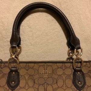 Coach | Bags | Coach Signature Colette Carryall | Poshmark